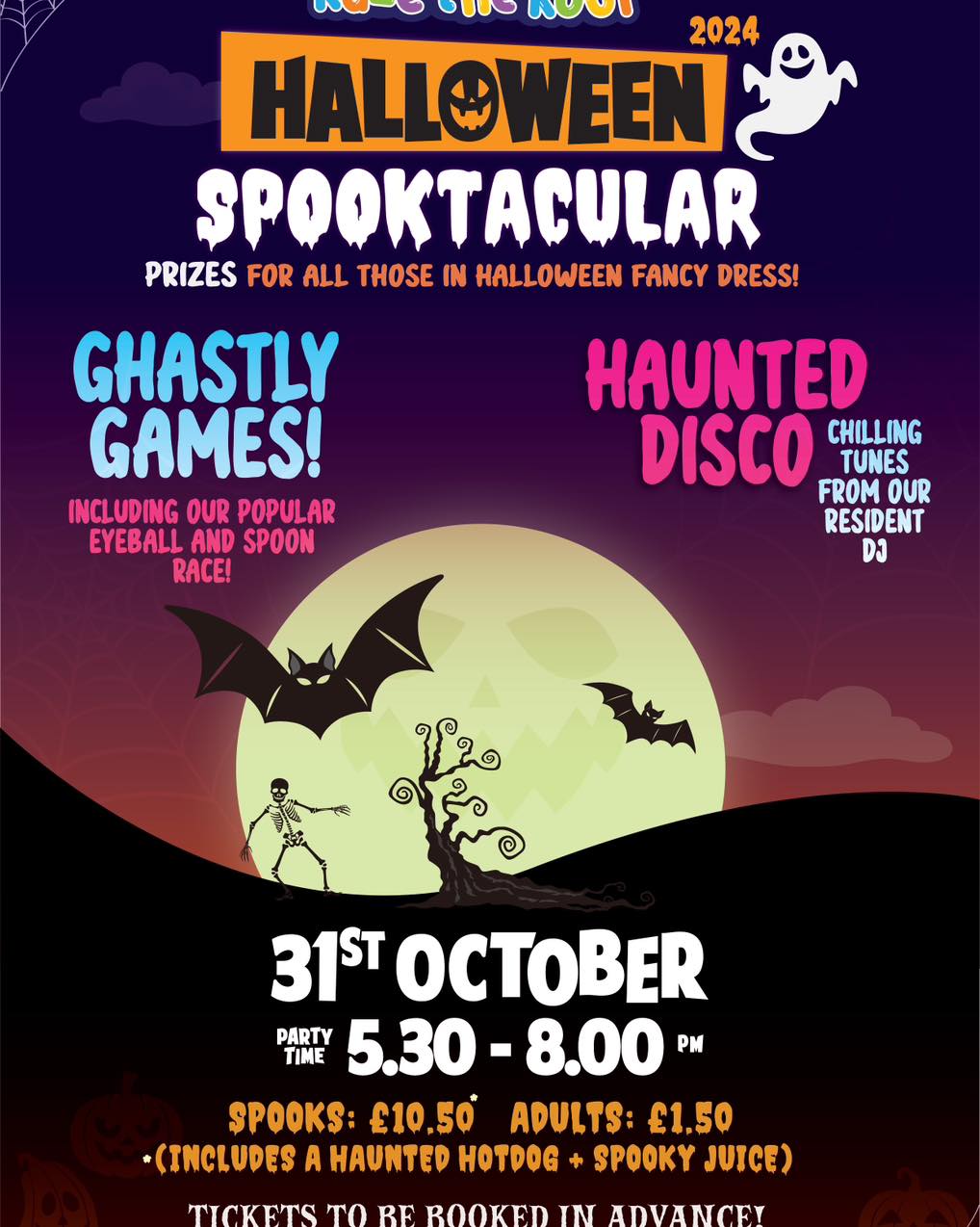 Kid’s Spooktacular Halloween Disco – Indoor Activities & soft play for ...